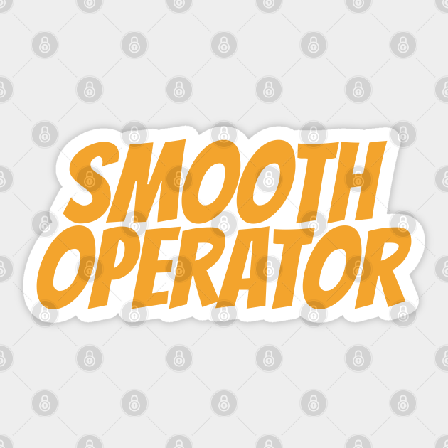 Carlos Sainz - Smooth Operator Orange - Carlos Sainz Jr - Sticker | TeePublic